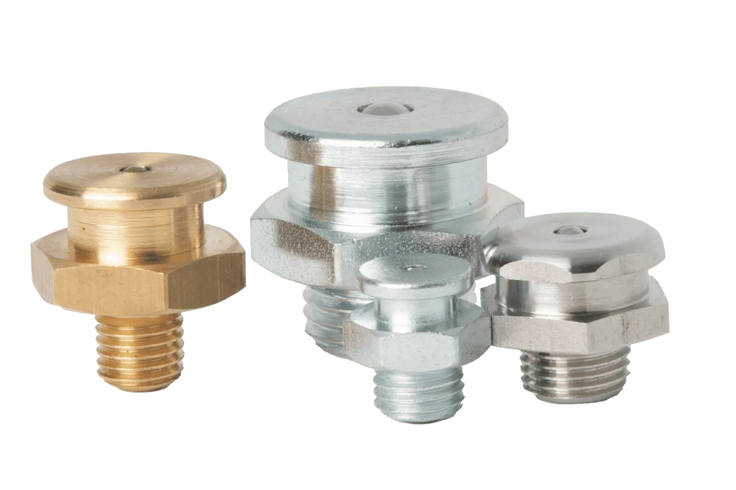 Button Head Grease Fittings - Kingfisher Lubrication