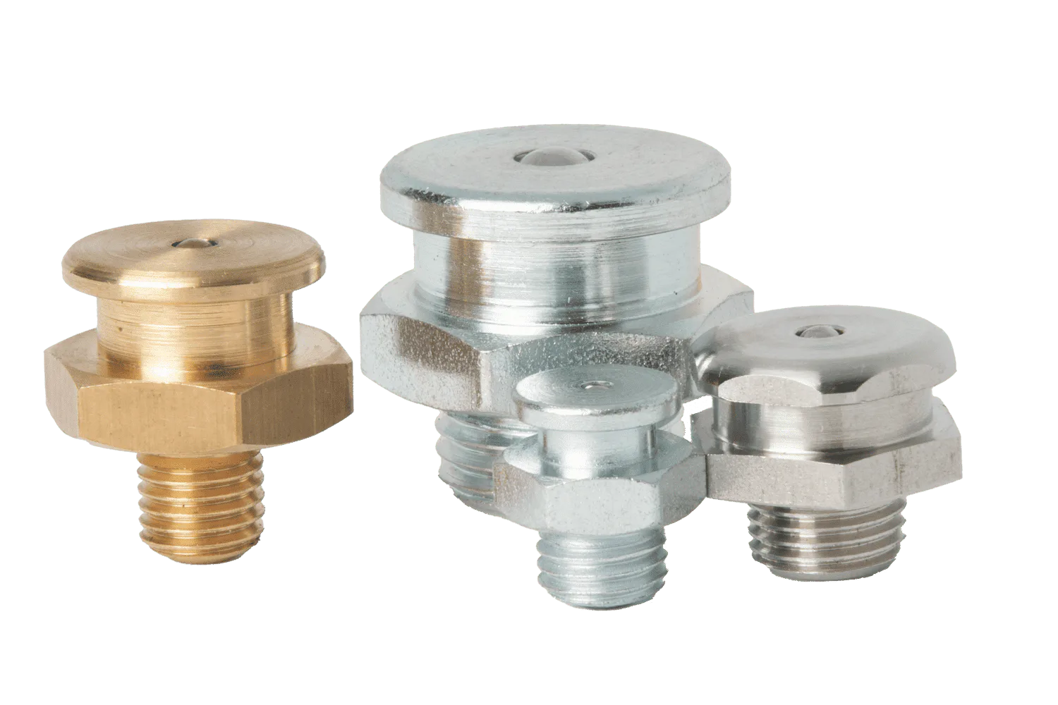 Button Head Grease Fittings - Kingfisher Lubrication